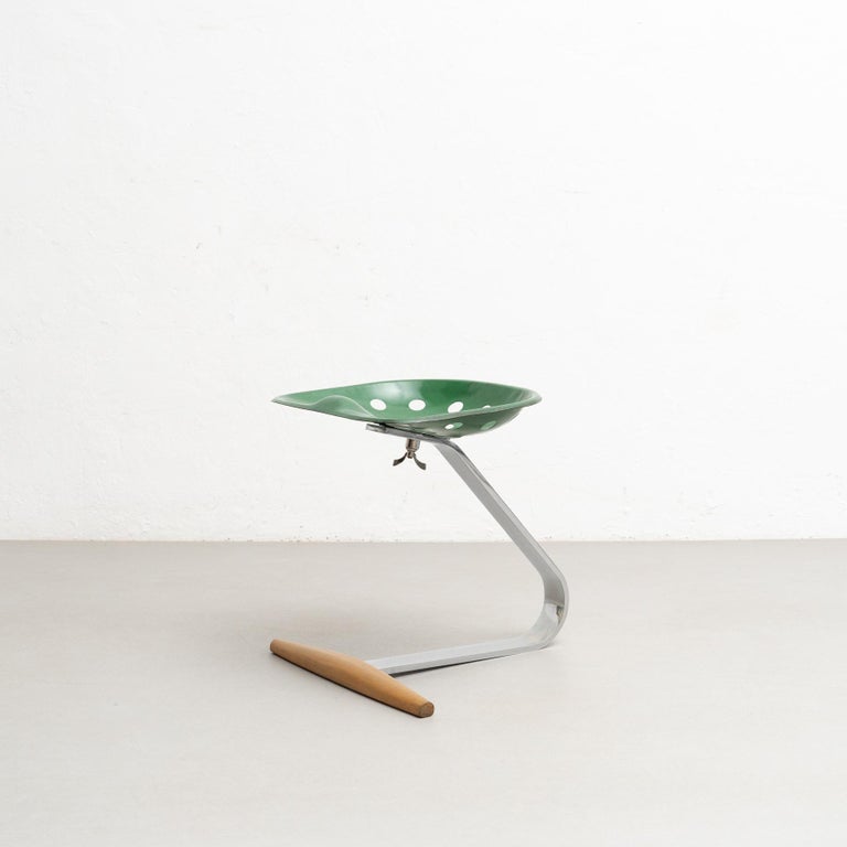 Achille and Pierre Giacomo Castiglioni Mezzadro Stool for Zanotta ...