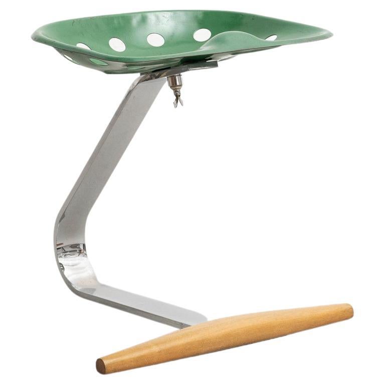 Achille and Pierre Giacomo Castiglioni Mezzadro Stool for Zanotta ...