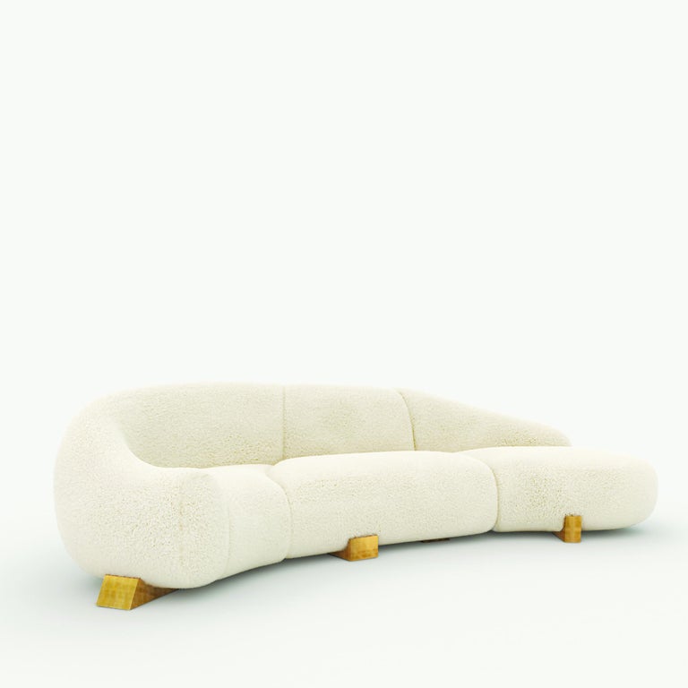 Achille Salvagni, Alligator, Long Sofa, 2020 For Sale at 1stDibs