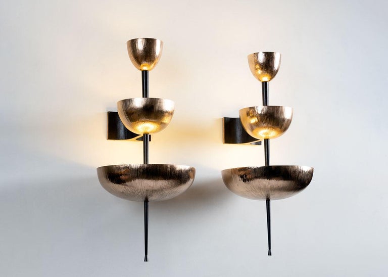 Achille Salvagni, Simposio, Single Bronze Sconce, Italy, 2018 For Sale ...