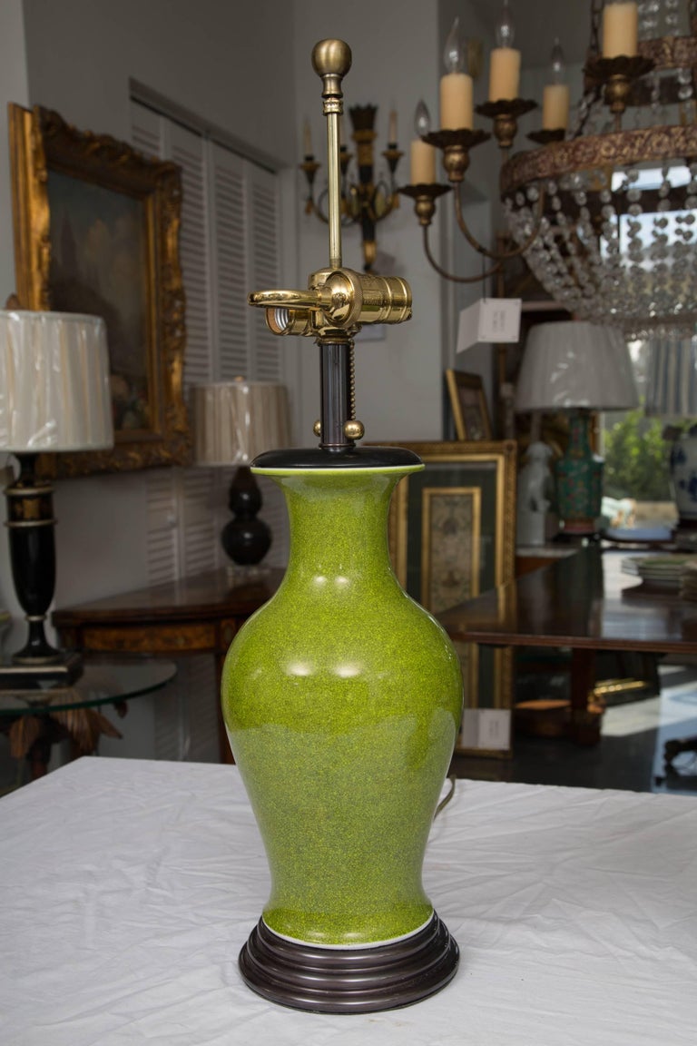 Acid Green Baluster Shaped Table Lamps at 1stDibs