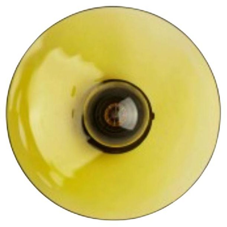 Acid Yellow Zénith Wall Light, XS by RADAR For Sale at 1stDibs