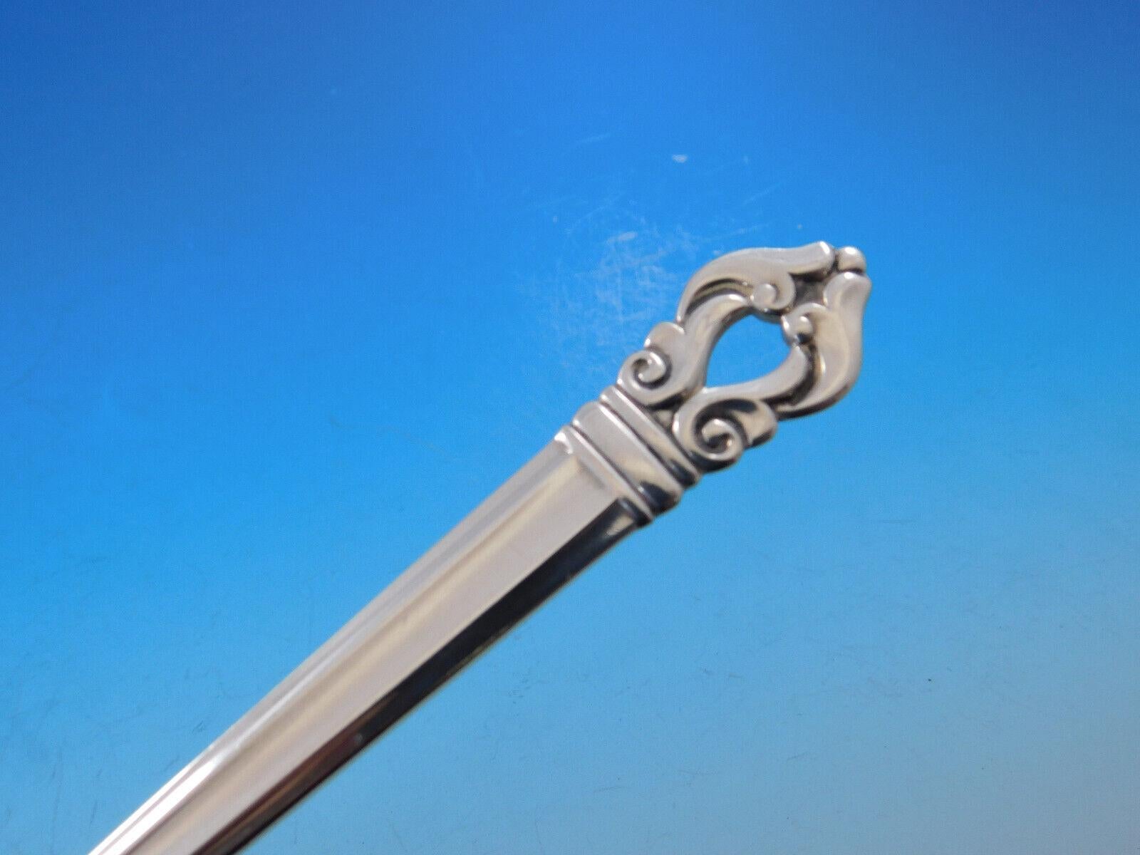 Acorn by Codan Mexican Sterling Silver Flatware Set for 12 Service 99 ...