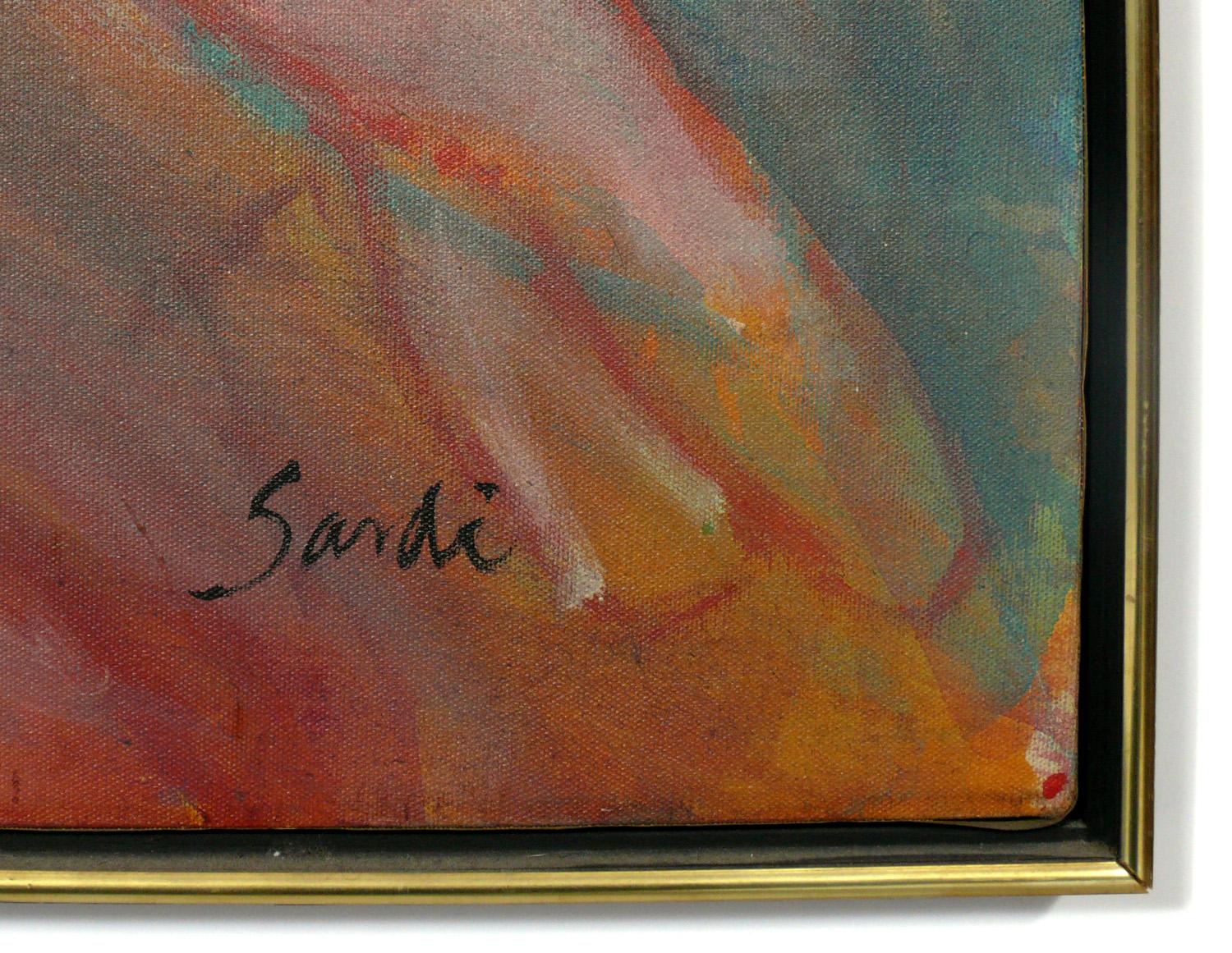 Acrobats Painting by Georges Sardi at 1stDibs