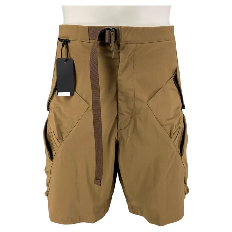 ACRONYM SS 22 Size L Coyote Polyester Zip Fly SP29-M Shorts at 1stDibs