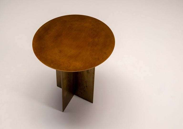 Across Round Coffee Table For Sale at 1stDibs