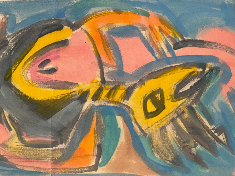 Acryl on Canvas, Noor Knip, 1990 For Sale at 1stDibs