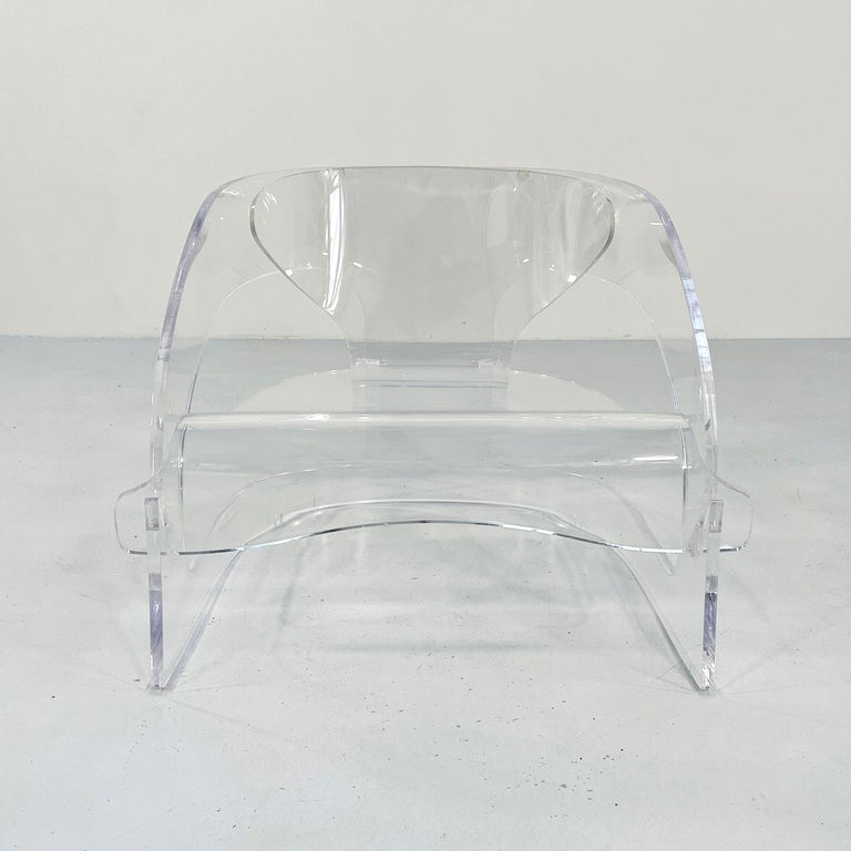 Acrylic 4810 Armchair by Joe Colombo for Kartell, 2011 For Sale at 1stDibs