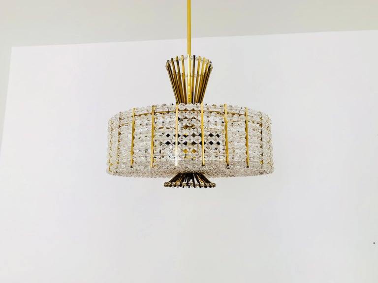 Acrylic Chandelier For Sale at 1stDibs