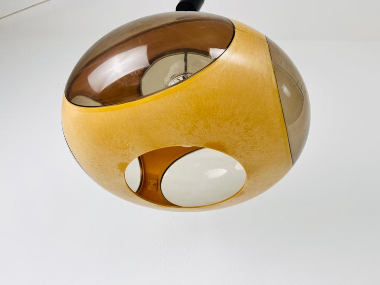 Acrylic Glass Pendant Lamp by Luigi Colani, 1970s For Sale at 1stDibs