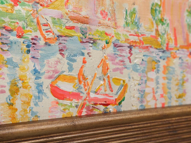 Acrylic Painting by the French Artist Roland David, Signed at 1stDibs ...