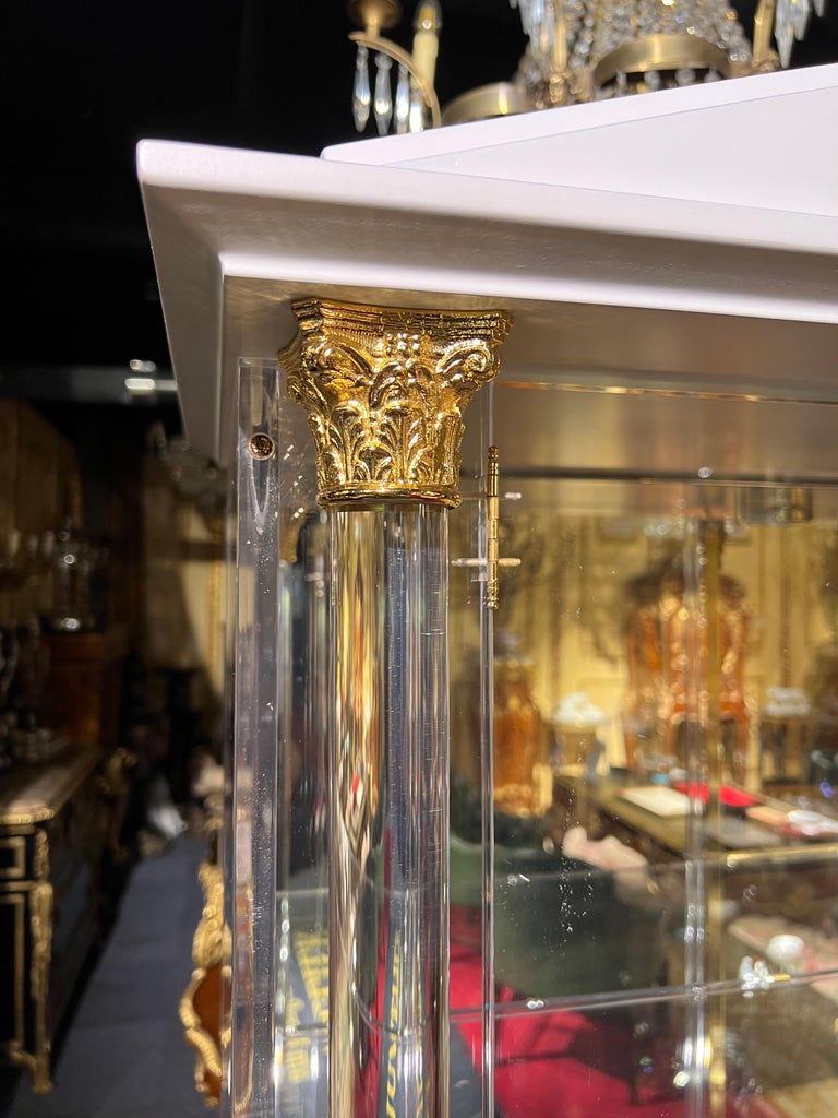 Acrylic Showcase Art Deco Style with 2 Doors, Right and Left 2 Acrylic ...