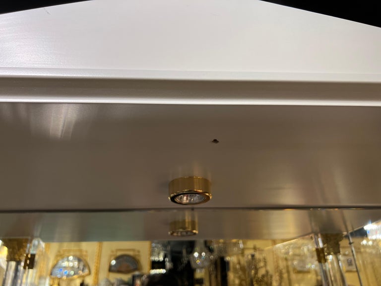 Acrylic Showcase Art Deco Style with 2 Doors, Right and Left 2 Acrylic ...