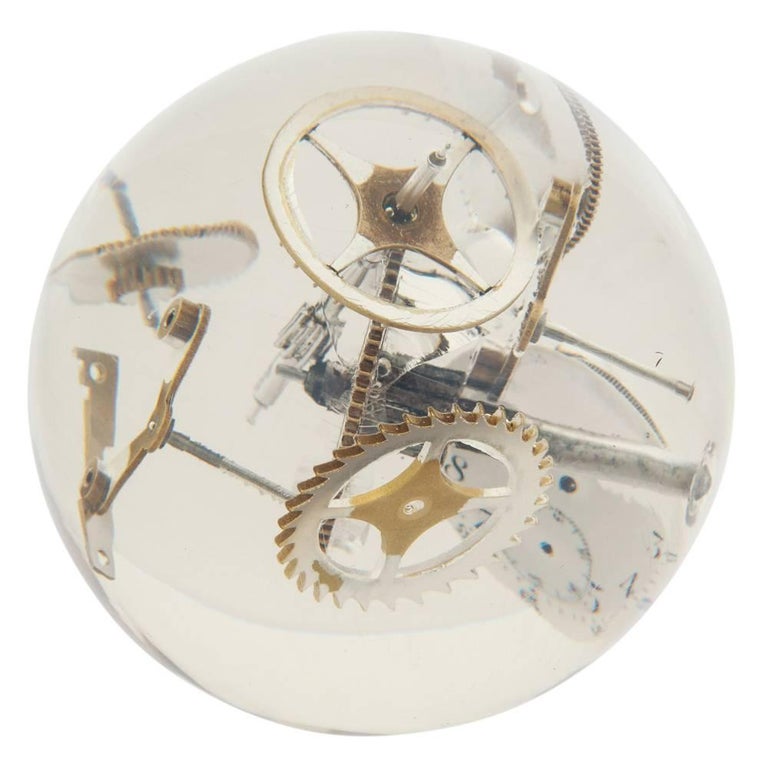 Exploded Watch Parts Sphere, Resin, Acrylic, Lucite For Sale at 1stDibs ...