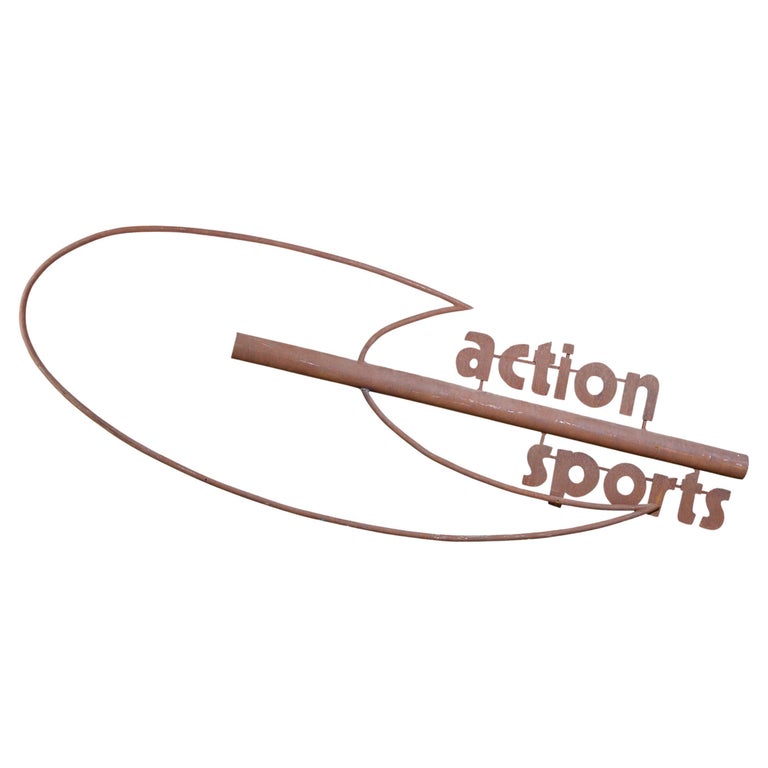 Action Sports Sign For Sale at 1stDibs
