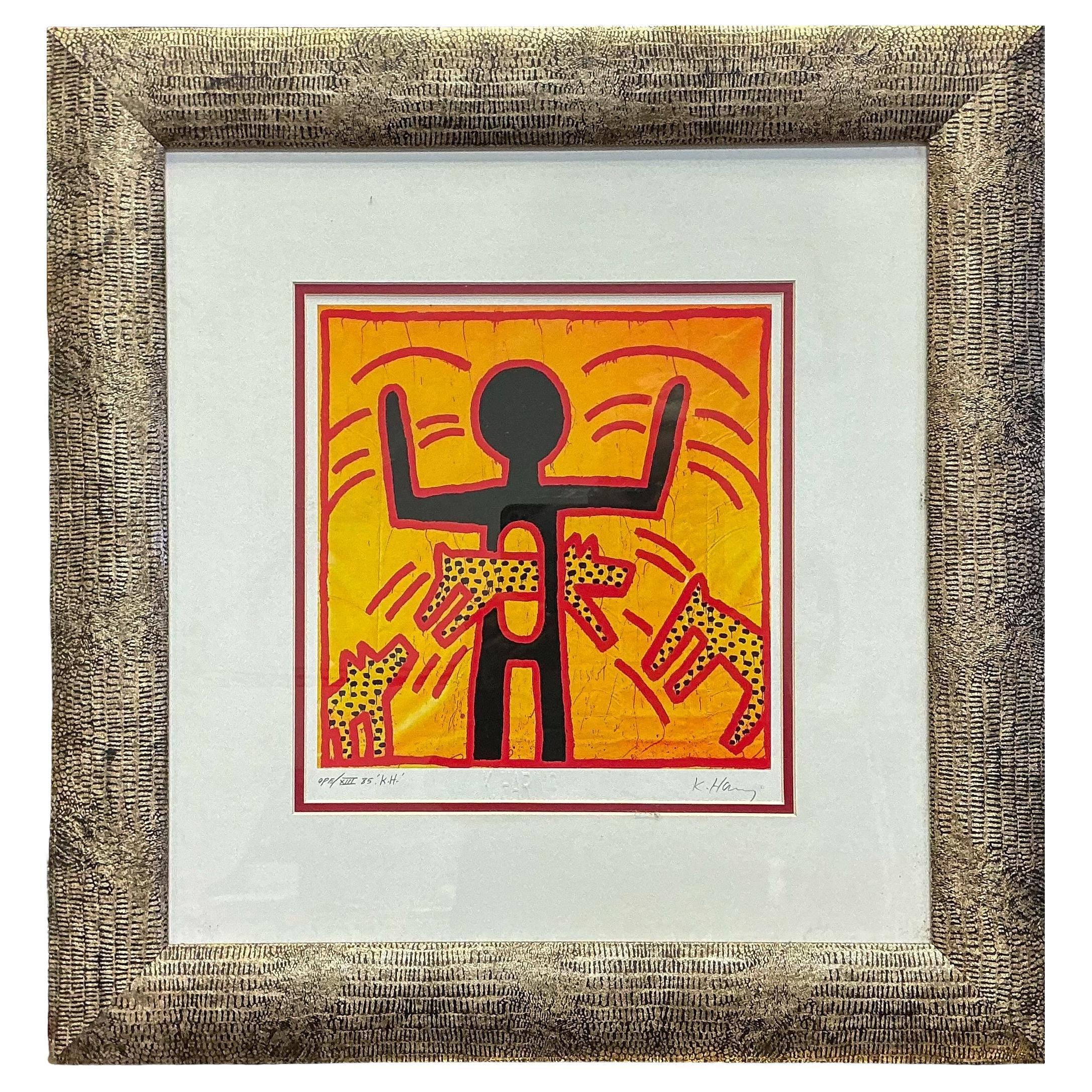 Rare Keith Haring Cover Art Nous Tin Tin Book Special Edition at ...