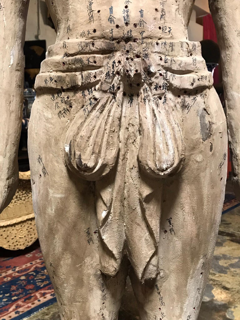 Acupuncture Meridian Statue For Sale at 1stDibs