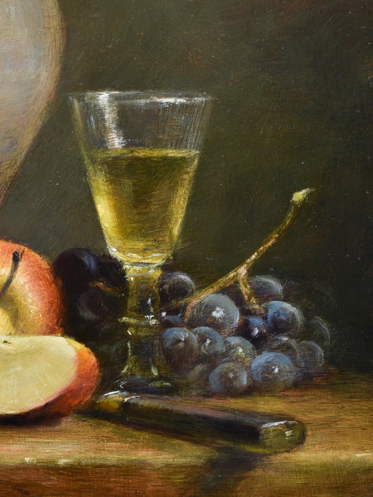 Ad de Roo - Wine and fruit still life - Ad de Roo (1959) - Dutch artist ...