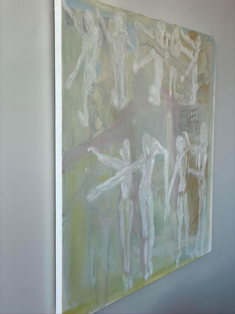 "Adam and Eves" Contemporary Abstract Expressionist Oil Painting For ...
