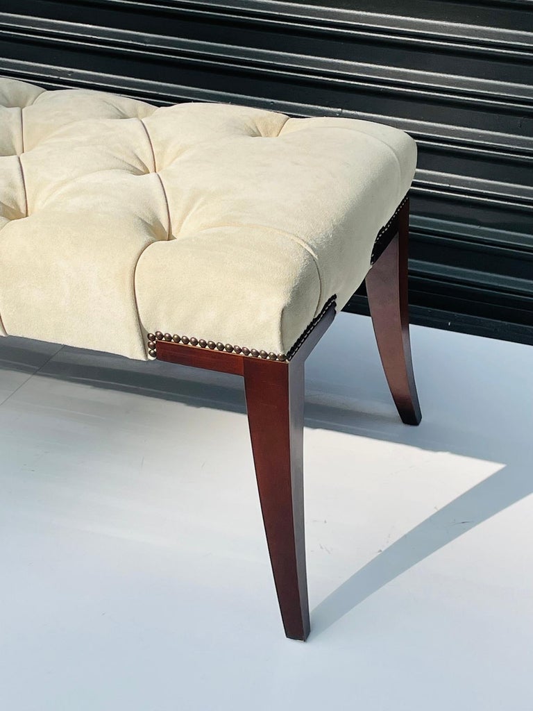 Adam Bench by Thomas Pheasant for Baker For Sale at 1stDibs