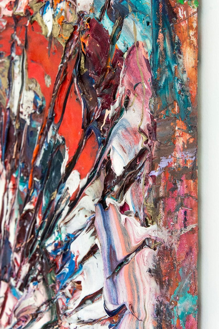 Adam Cohen - Spiral Stare Case - bold, colourful, abstract ...