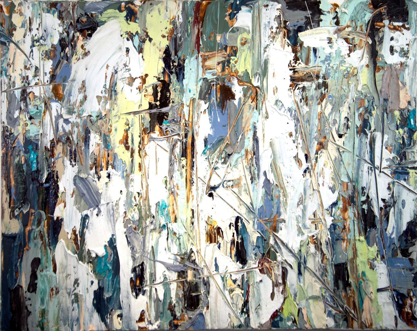 Michael Abramowitz - Contemporary Street Art Painting with Neon Colors ...