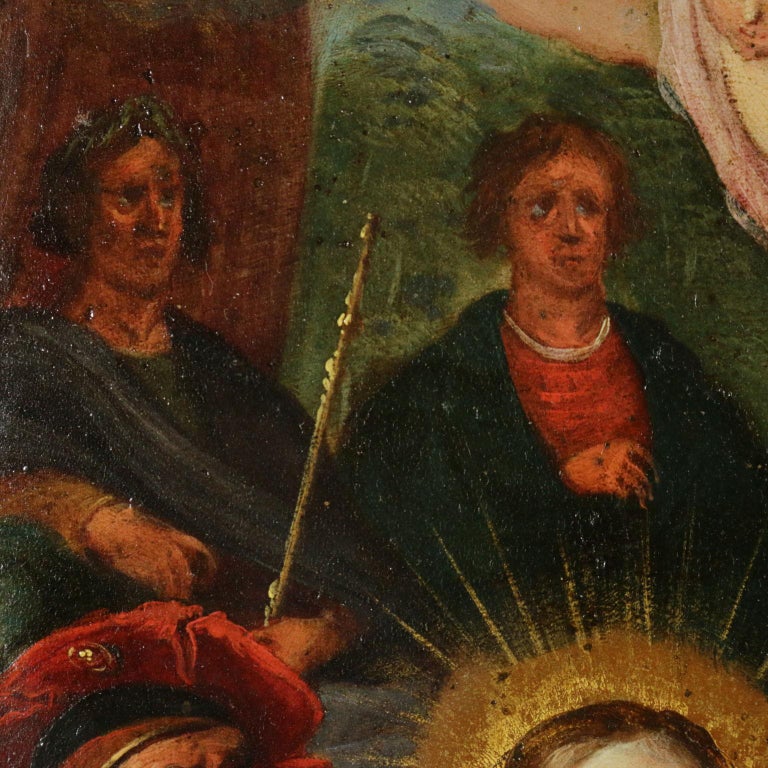 Adam Elsheimer - Adam Elsheimer St. Lawrence Preparing for the ...