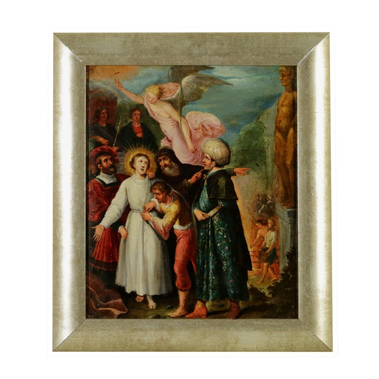 Adam Elsheimer - Adam Elsheimer St. Lawrence Preparing for the ...