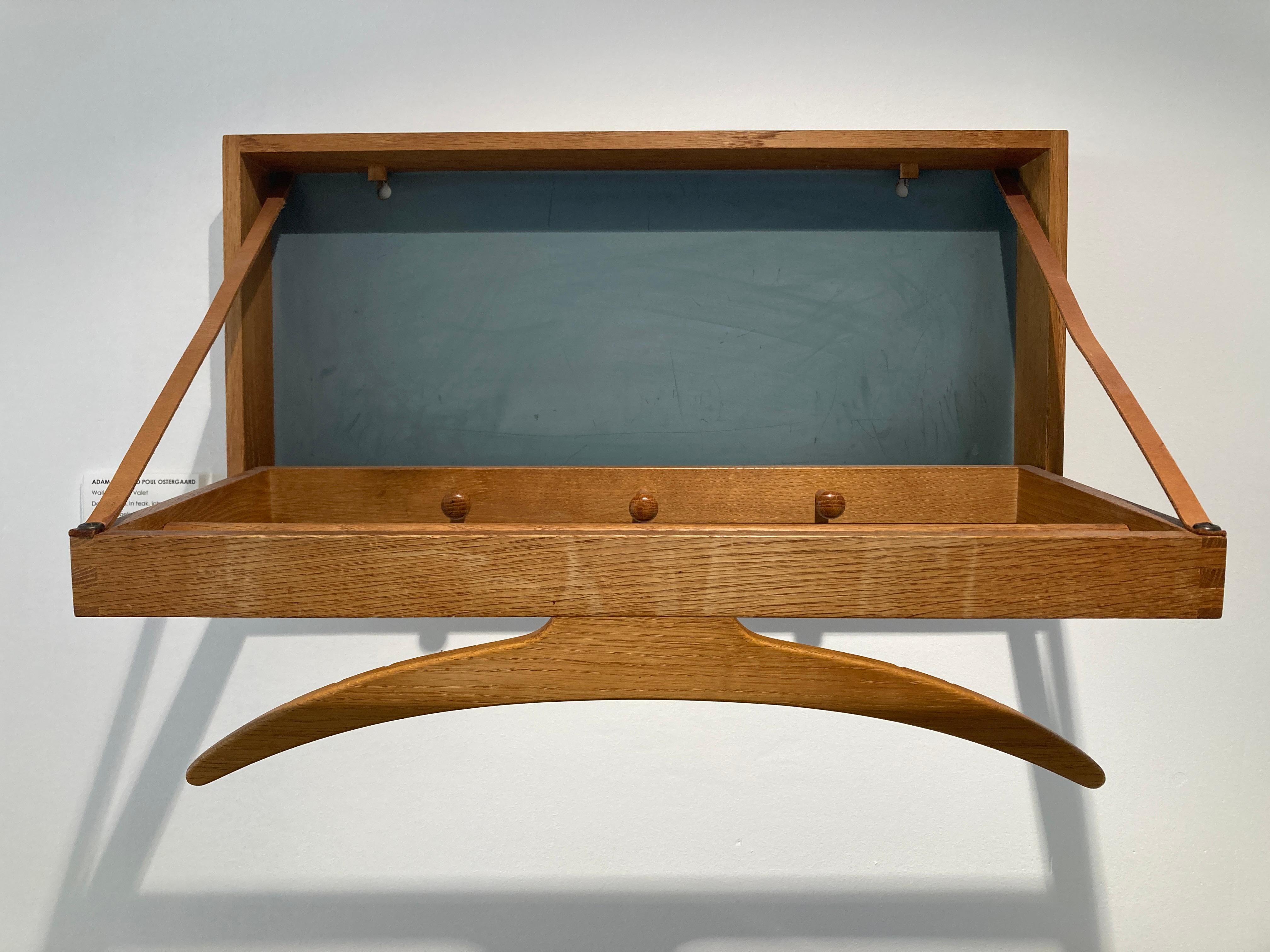 Adam Hoff and Poul Østergaard, Oak Folding Coat Rack, Virum ...