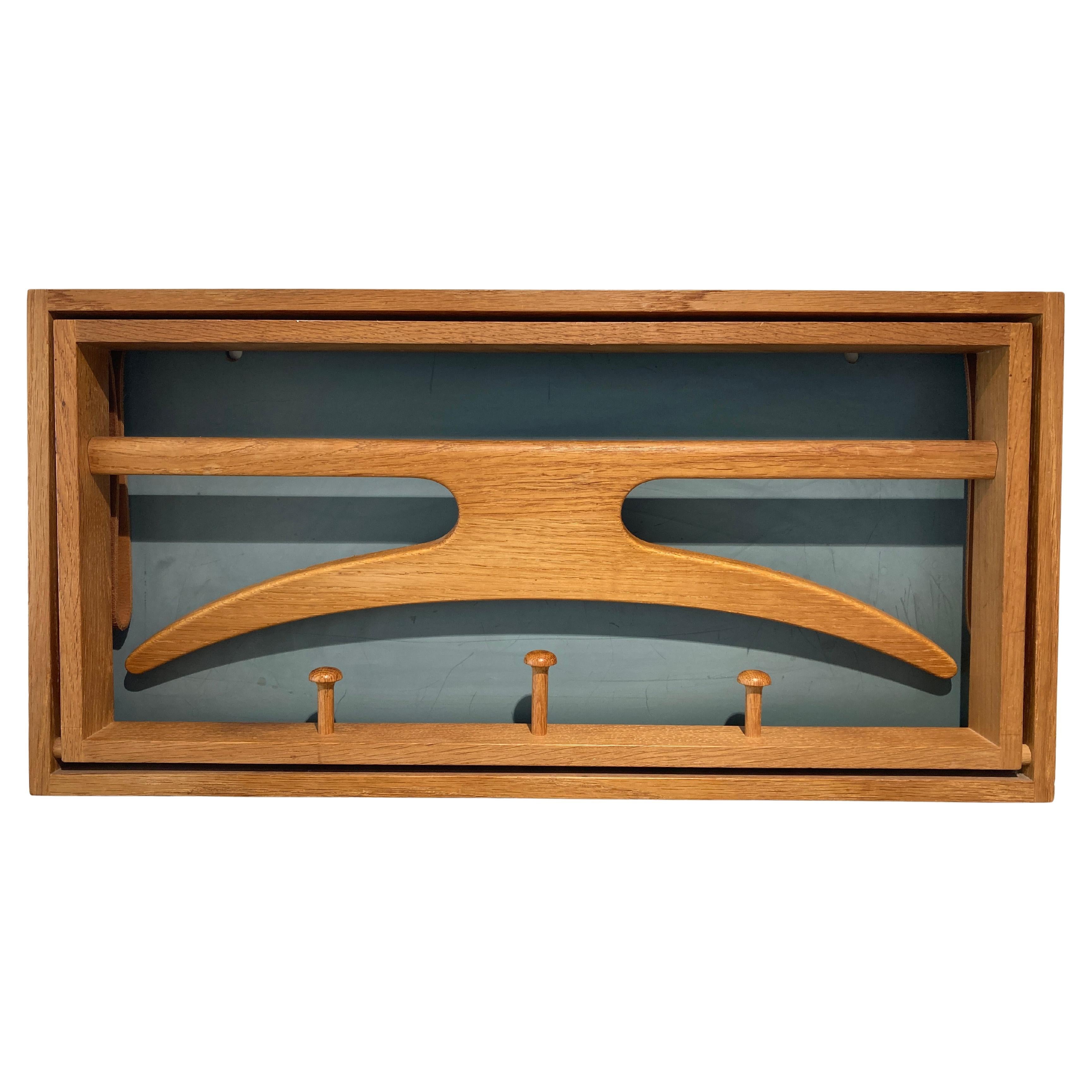 Adam Hoff and Poul Østergaard, Oak Folding Coat Rack, Virum ...