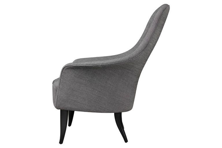 Adam Lounge Chair, American Walnut For Sale at 1stDibs