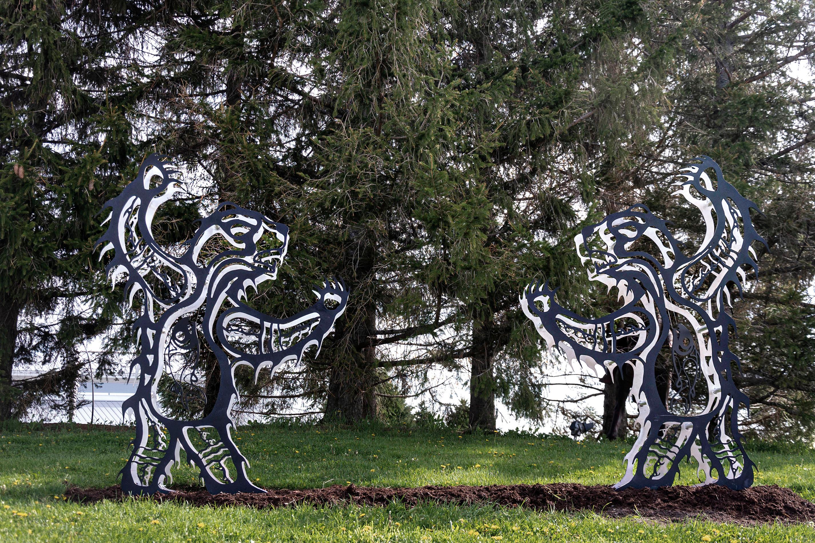 Adam Monture & Jeremy Freiburger - Bear - figurative, Six Nations ...