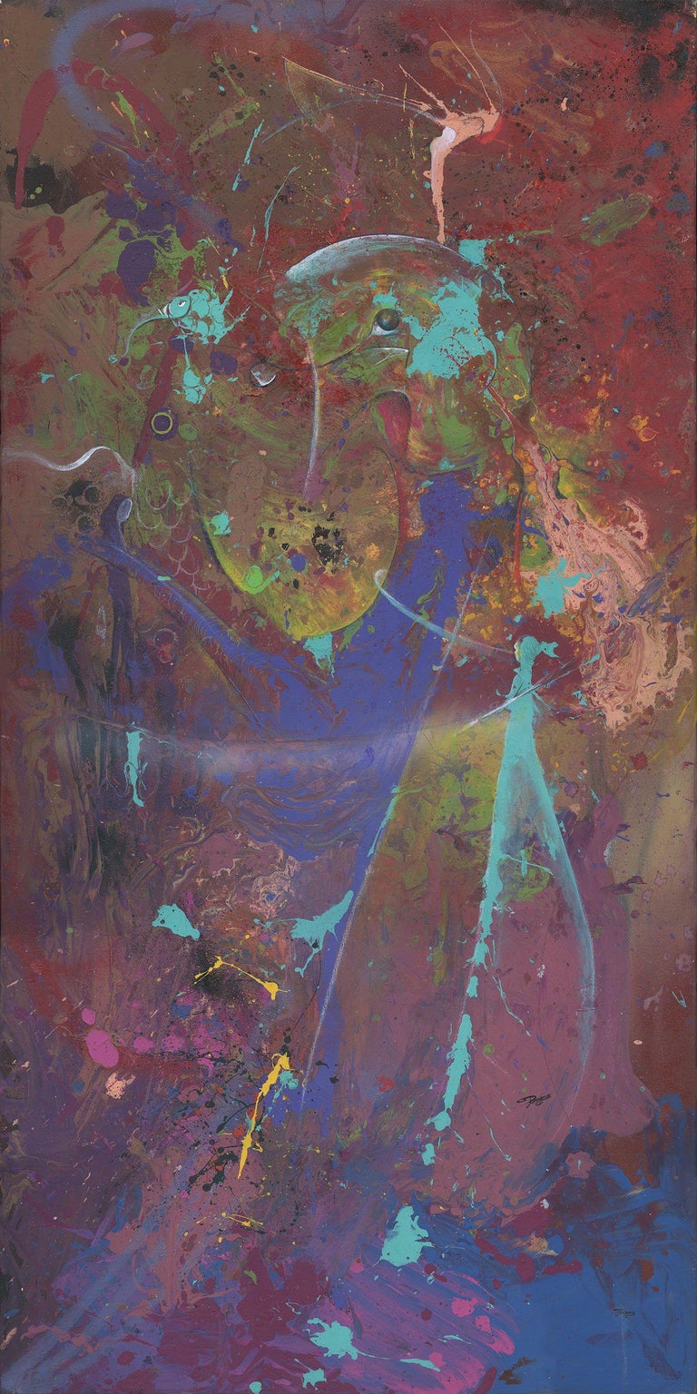 Adam Parsons - The Witness and The Witnesses, Painting, Acrylic on ...