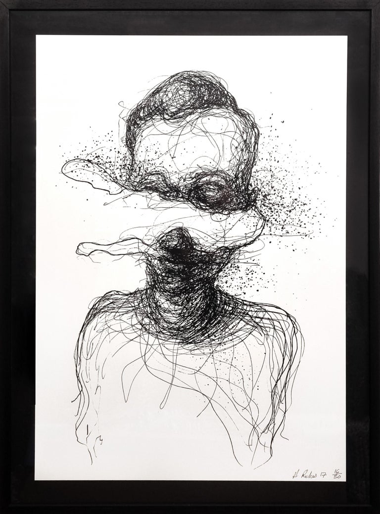 Adam Riches - Untitled (Limited edition print #1) edition number 16/50 ...