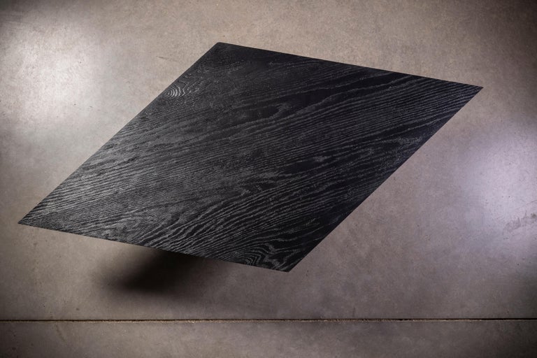 Adamas Black Oak Dining Table For Sale at 1stDibs