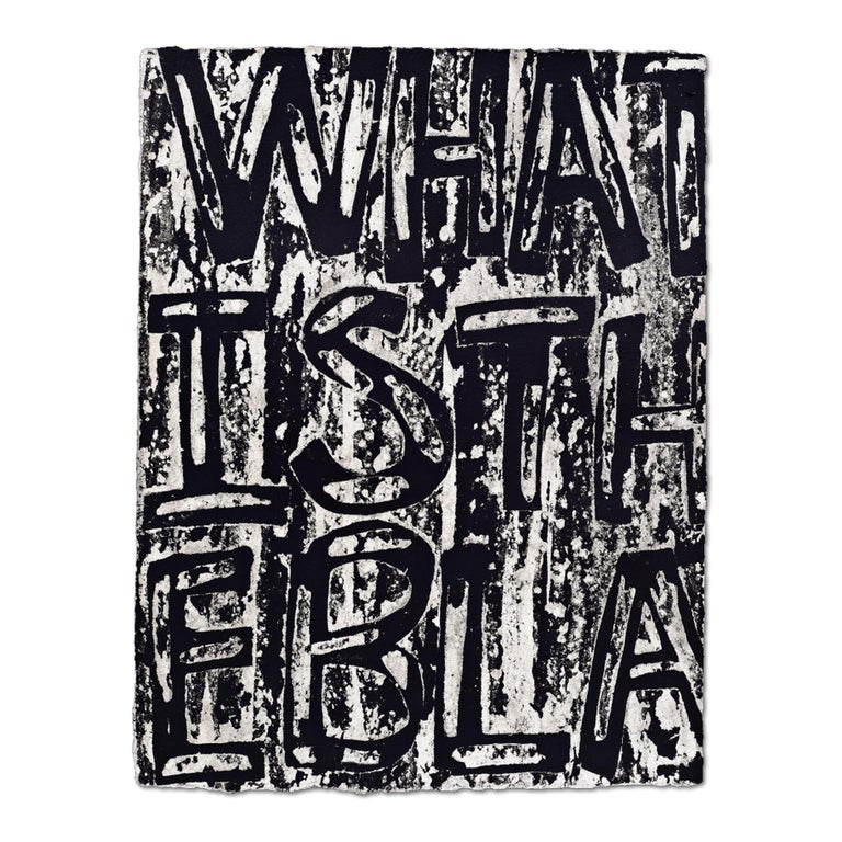 Adam Pendleton - Adam Pendleton, What is the Black Dada - Signed Print ...