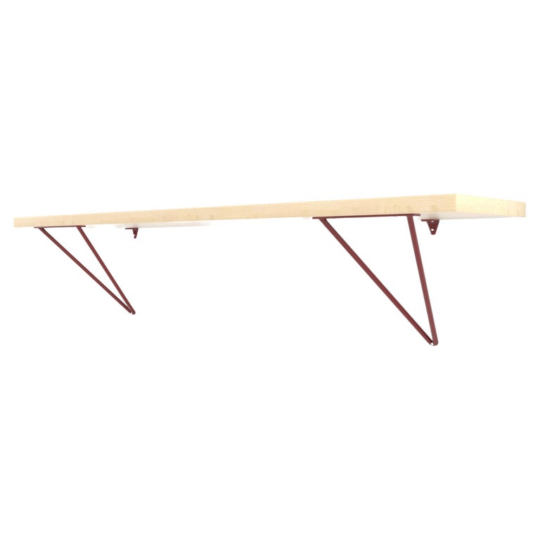Adams Shelf Brackets, Blood Red For Sale at 1stDibs