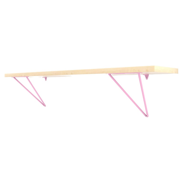 Adams Shelf Brackets, Pink For Sale at 1stDibs | pink shelf brackets