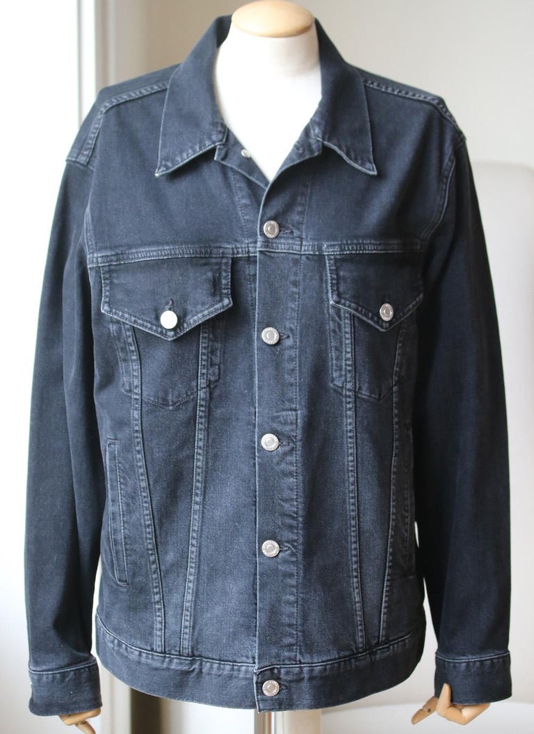 Adaptation + The Chain Gang Embroidered Denim Jacket For Sale at ...
