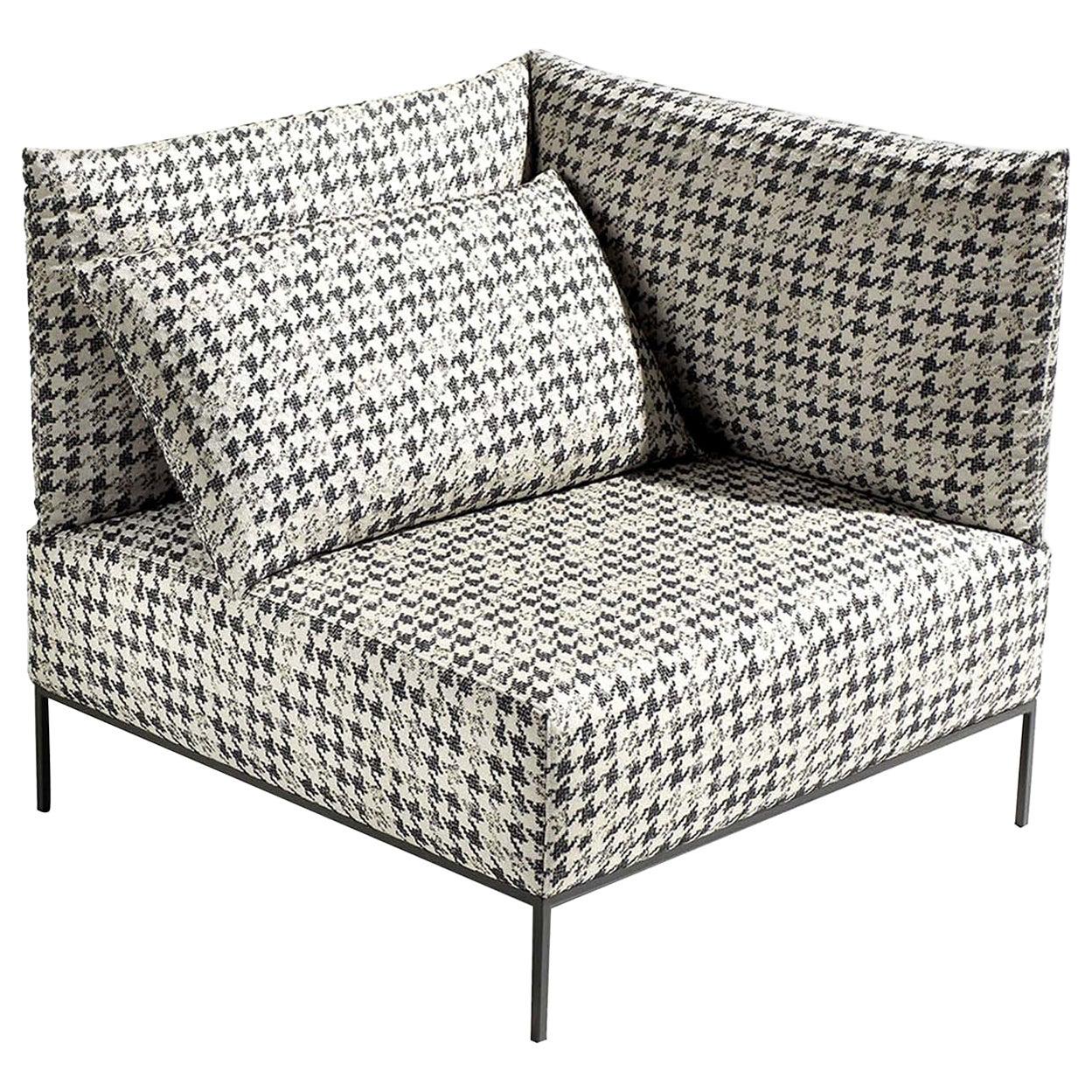 Pair of Houndstooth Chairs at 1stDibs