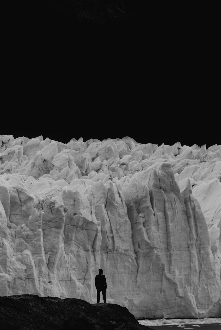 Addison Jones - Black and White Print, Landscape Photography, Glacier ...