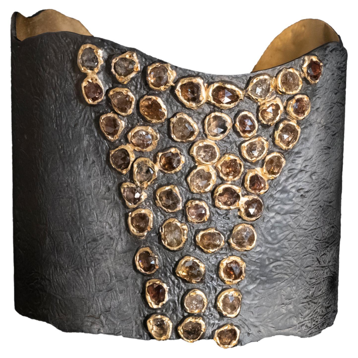 Adeitiy Enchanting Nature Cuff Made with Recycled Silver For Sale at ...