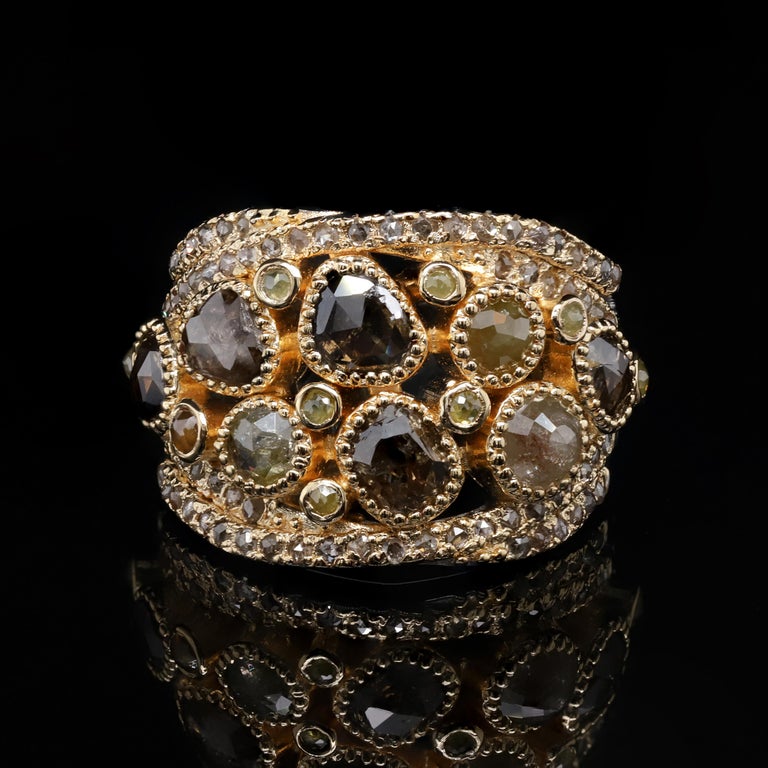 Adeitiy Coherent Cosmic Cocktail Ring Made with Recycled Silver and ...
