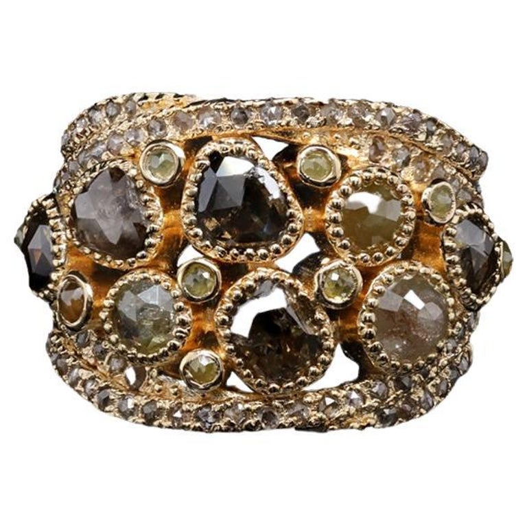 Adeitiy Coherent Cosmic Cocktail Ring Made with Recycled Silver and ...
