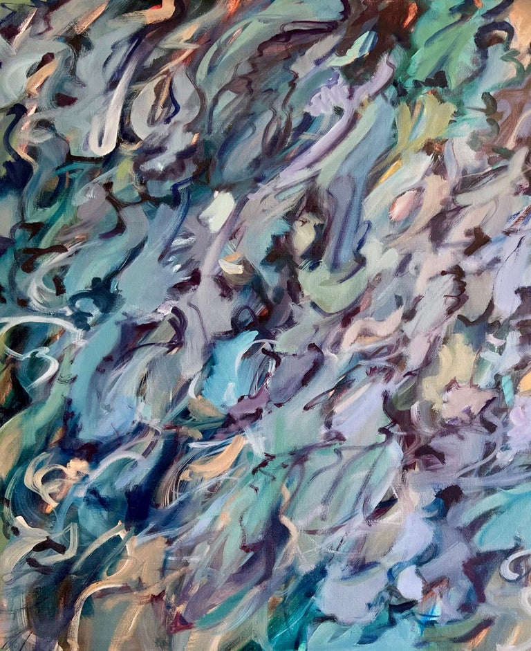 Adele Becker - Large Signed Exhibited Abstract Expressionist Original ...