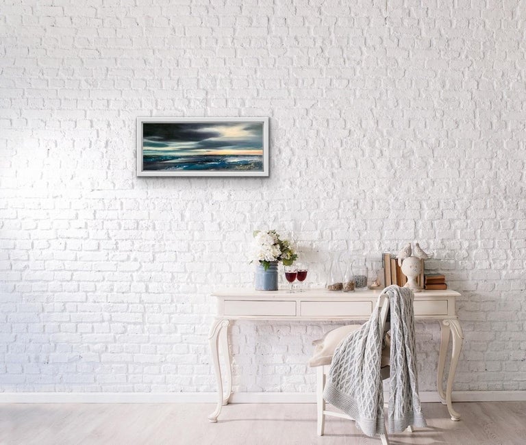 Adele Riley - The Last Light by Adele Riley, Original seascape painting ...