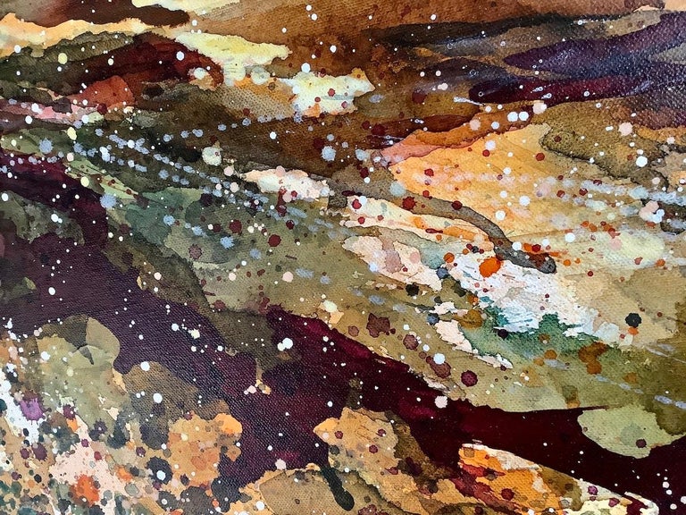 Adele Riley - Tranquility, Adele Riley, Original art, Landscape art ...