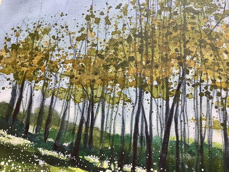 Adele Riley - Within the Wild Garlic, Adele Riley, Original painting ...