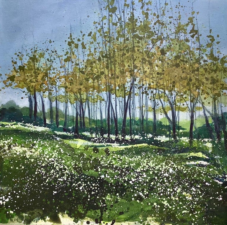 Adele Riley - Within the Wild Garlic, Adele Riley, Original painting ...