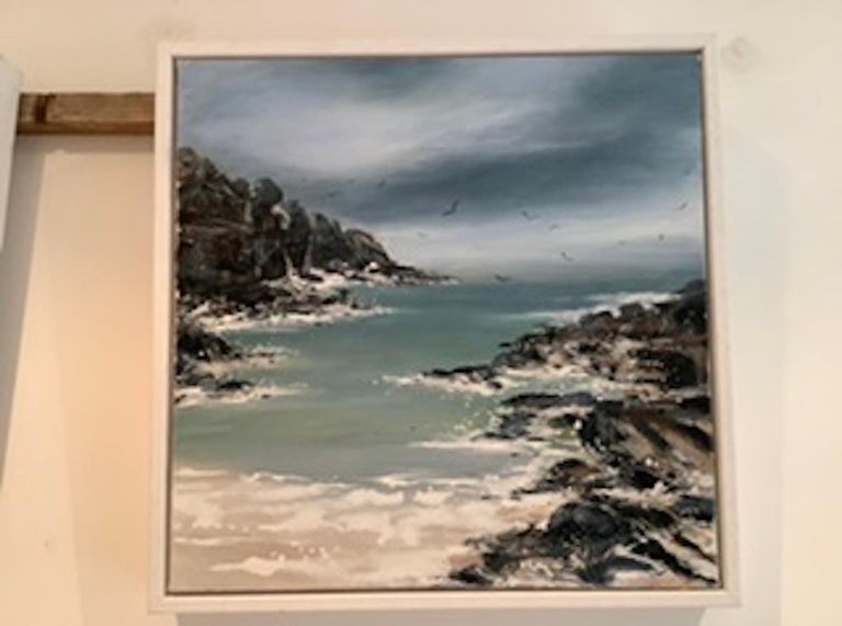 Adele Riley - Adele Riley, Gulls Call, Seascape Art, Affordable Art, Cornwall Art, Art Online ...